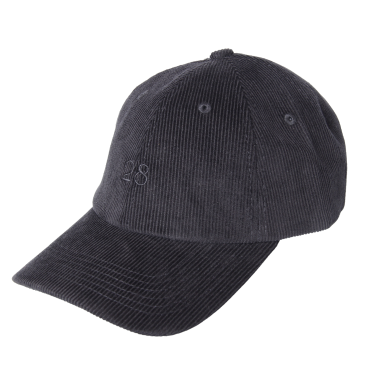 28 Eastern Lennox Corduroy Cap - Black – Hats By The Hundred