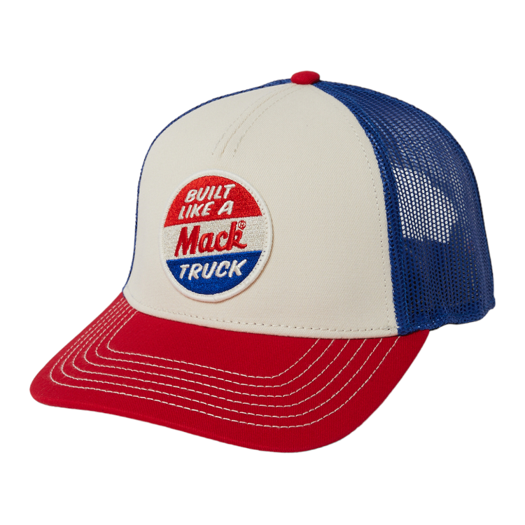 American Needle Mack Trucks Twill Valin Patch Trucker - Red – Hats By The Hundred