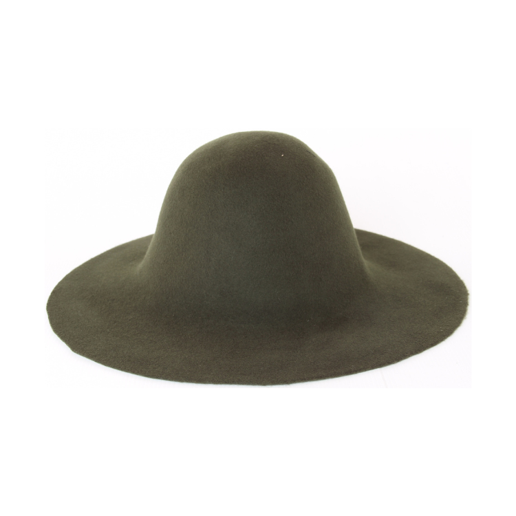 GC Hats Hillbilly Nomad Wool Felt Hood Hat - Forest Green – Hats By The ...