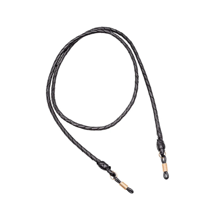 Badgery Kangaroo Leather Glasses Strap - Black – Hats By The Hundred