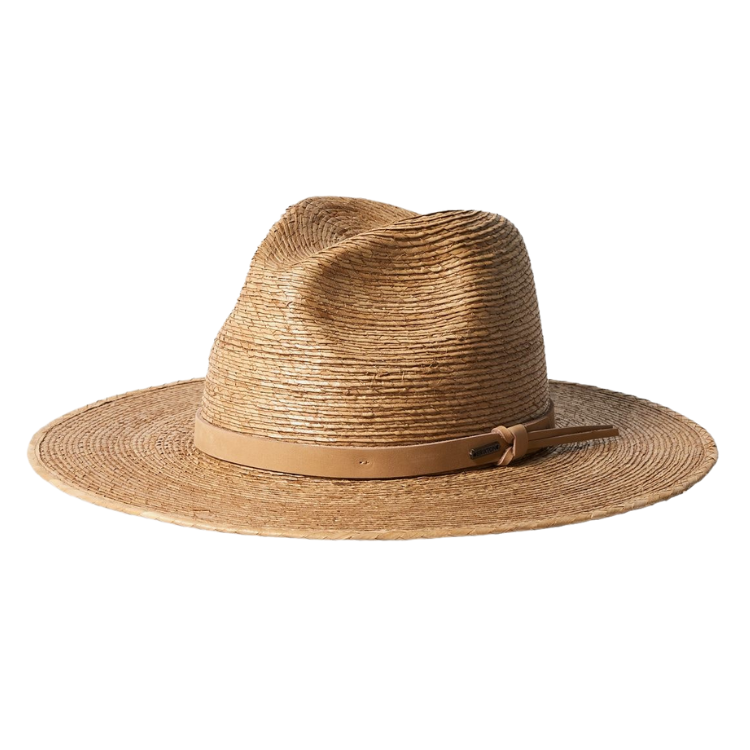 Brixton Field Proper Straw Hat - Tan/Tan – Hats By The Hundred