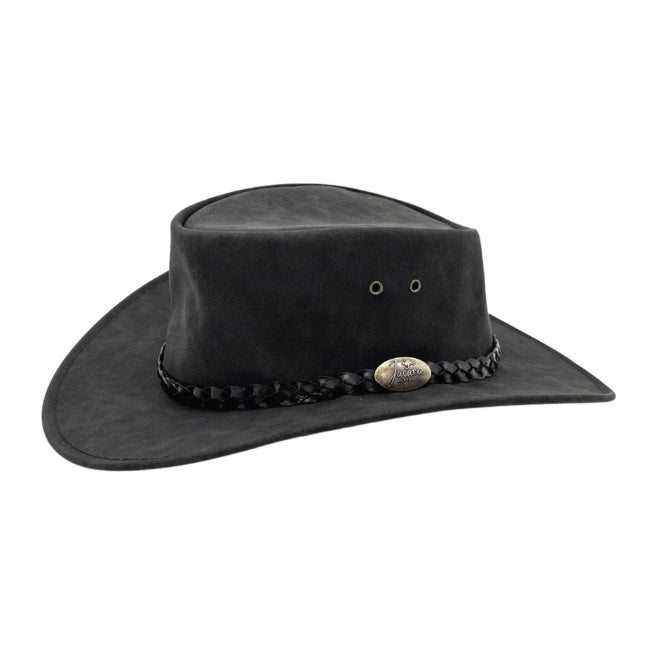 Jacaru Hats PU Ranger - Black – Hats By The Hundred