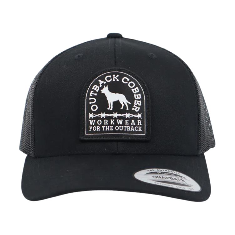 Outback Cobber Mitchell Trucker Cap - Black – Hats By The Hundred