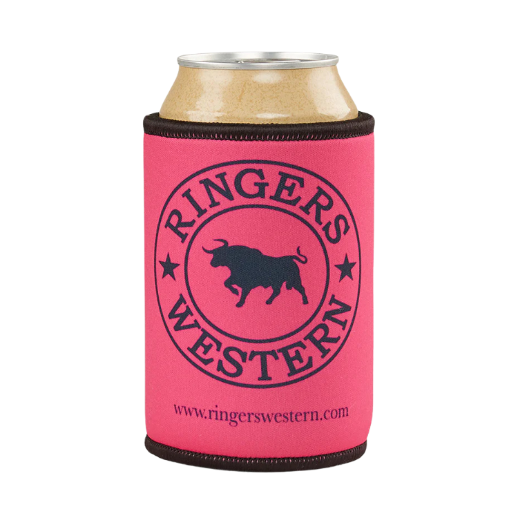 Ringers Western Signature Bull Stubby Cooler - Pink – Hats By The Hundred