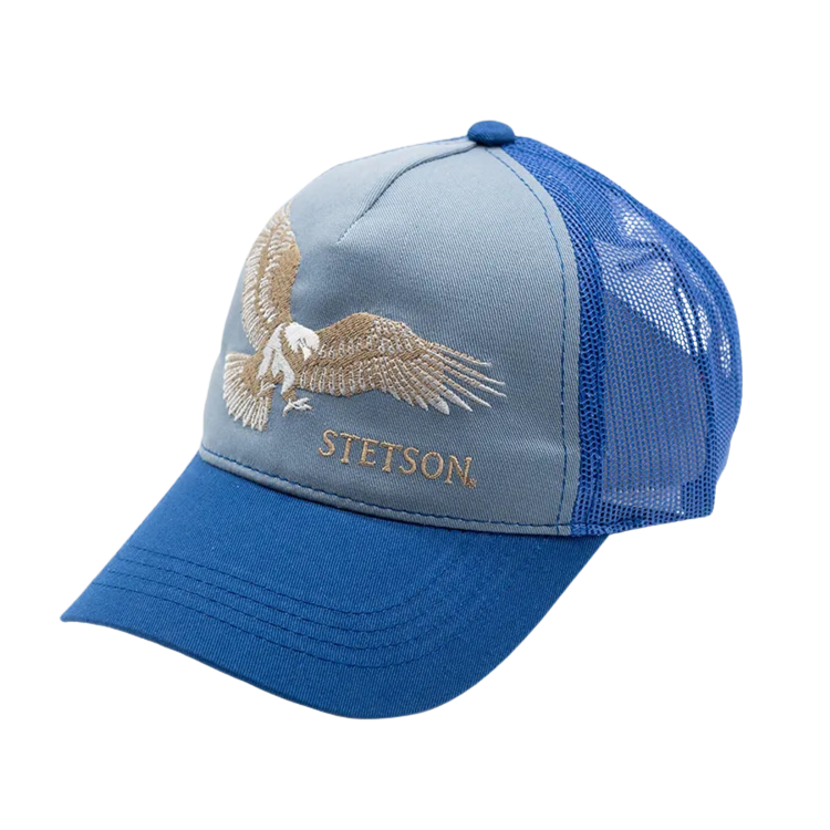 Stetson Eagle Trucker - Blue – Hats By The Hundred