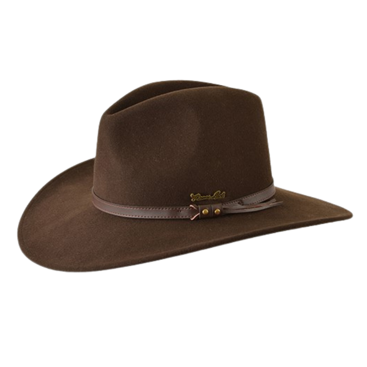 Thomas Cook Original Crushable Hat - Dark Brown – Hats By The Hundred