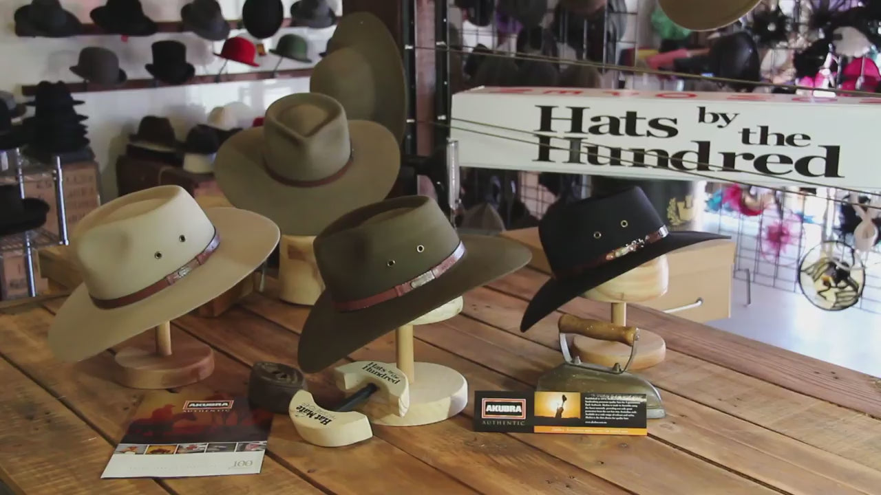 Akubra Territory Hat - Santone Fawn – Hats By The Hundred