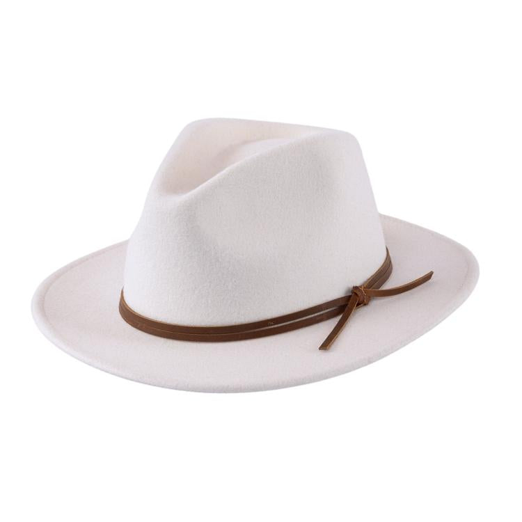 28 Eastern Tallow Fedora - Cream – Hats By The Hundred