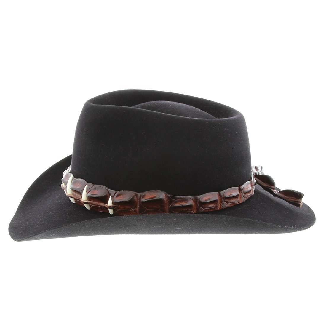 Akubra Legendary Croc - Black – Hats By The Hundred
