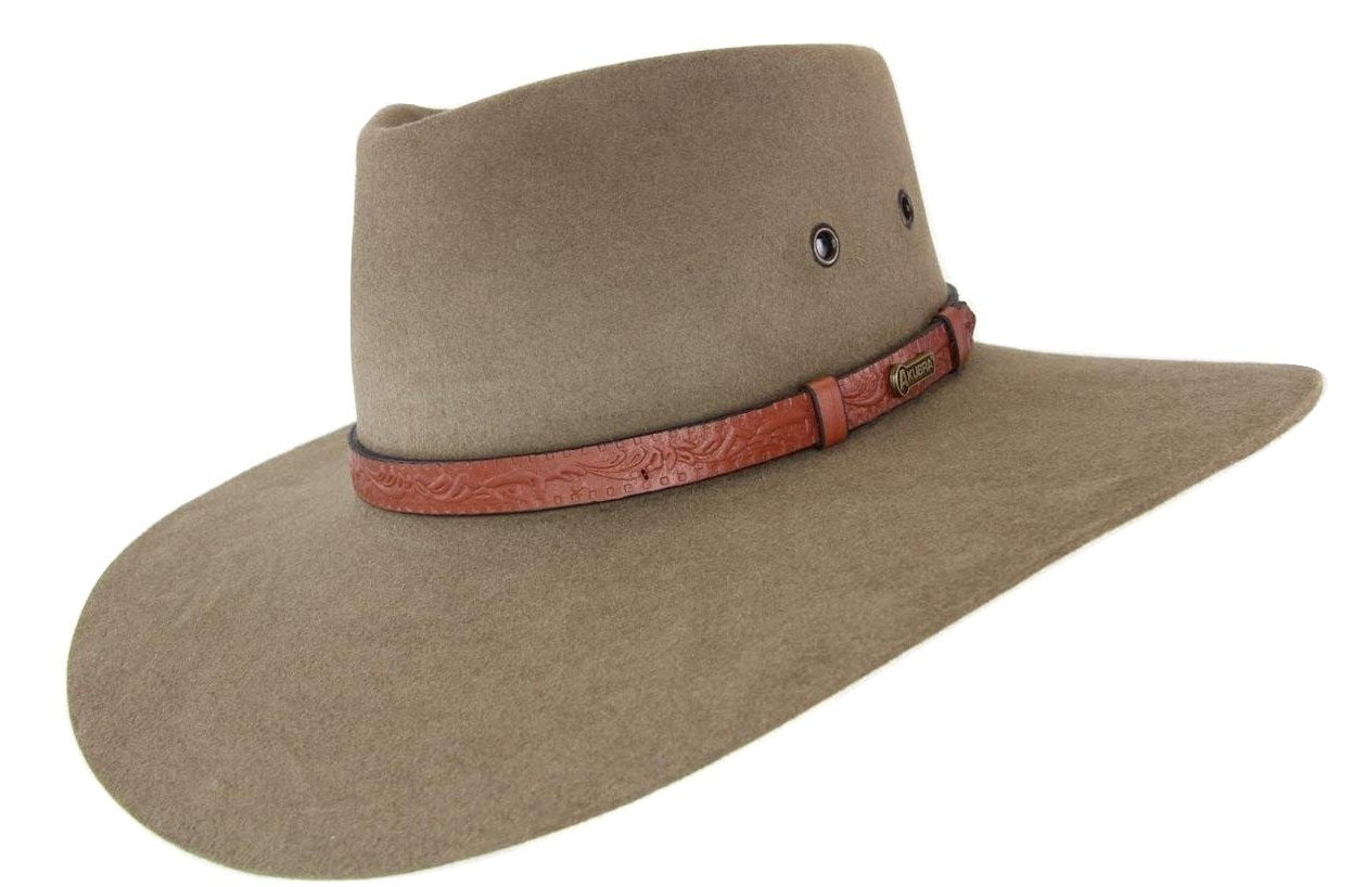 Akubra Territory Hat - Santone Fawn – Hats By The Hundred