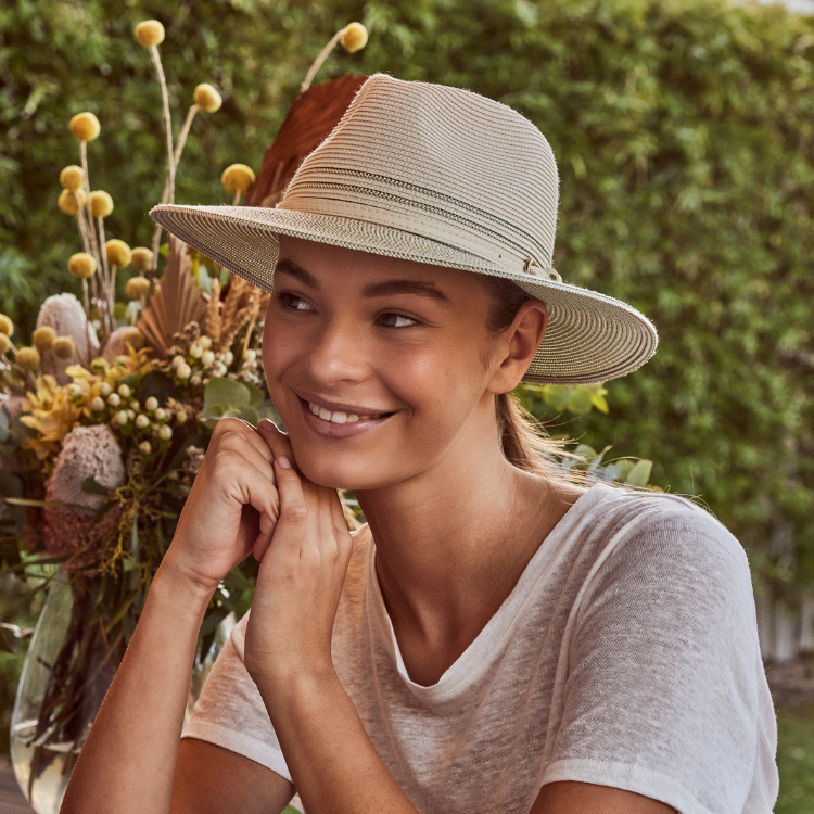 Cancer Council Heritage Town & Country Hat - Ivory/Sage – Hats By The ...