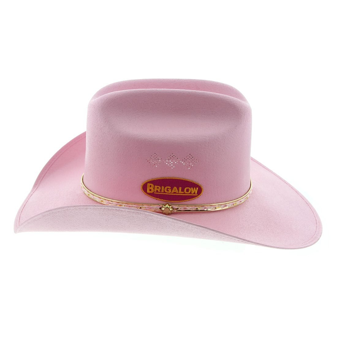 Brigalow Adults Coloured Straw Cheyenne Hat - Light Pink – Hats By The ...
