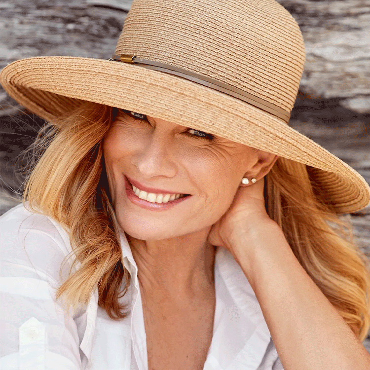 Canopy Bay by Deborah Hutton - Hamilton Sou'wester - Natural – Hats By ...