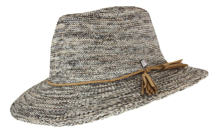 Evoke Caroline Fedora - Brown – Hats By The Hundred