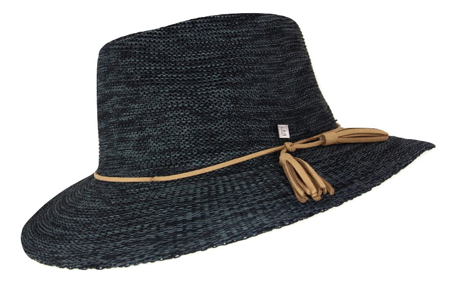 Evoke Caroline Fedora - Mix Black – Hats By The Hundred