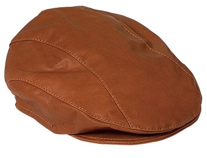 Jacaru Kangaroo Leather Drivers Cap - Tan – Hats By The Hundred