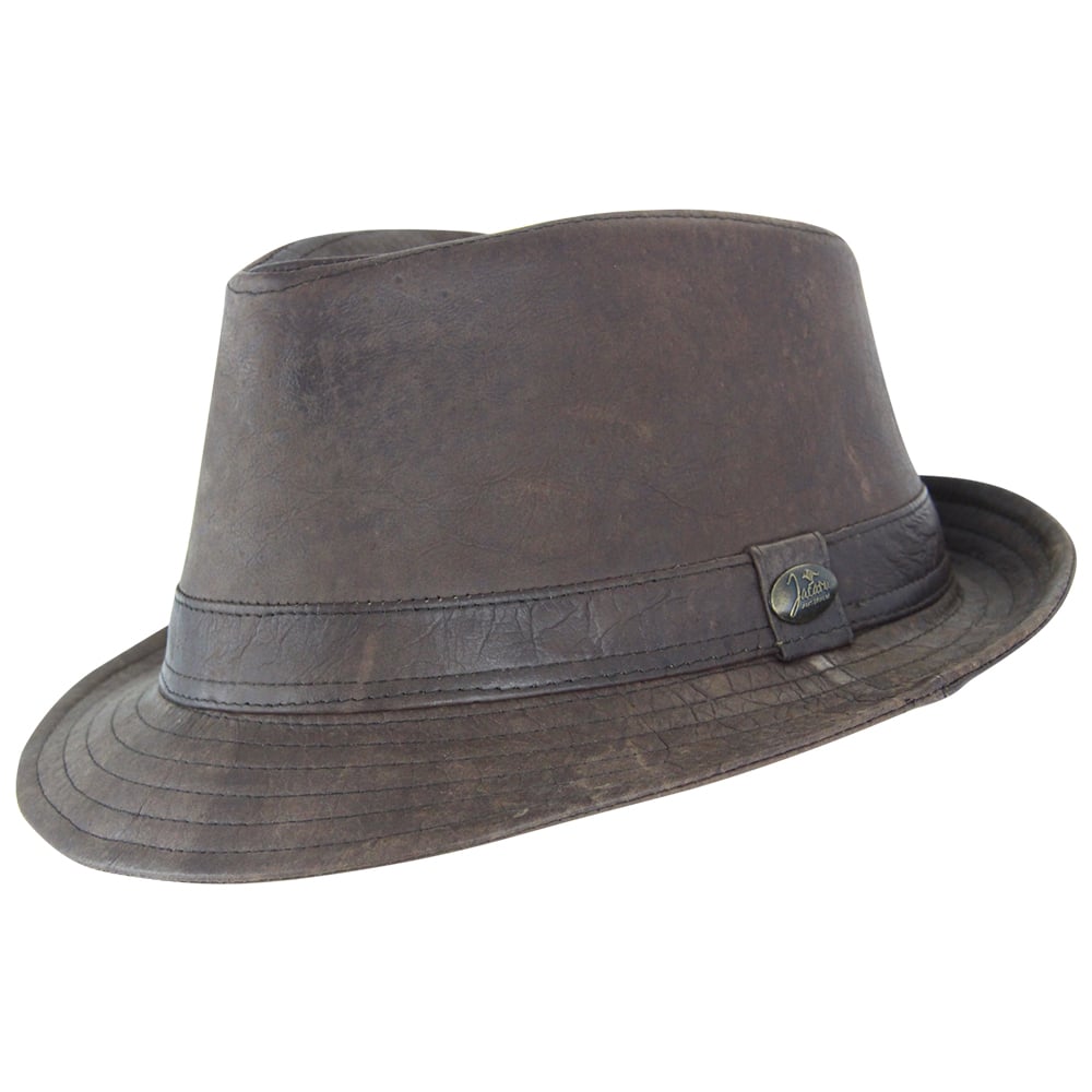 Jacaru Hats Kangaroo Trilby - Stonewash – Hats By The Hundred