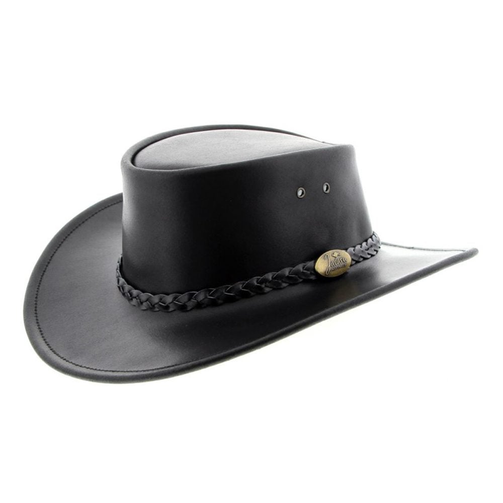 Jacaru Hats Swagman - Black – Hats By The Hundred