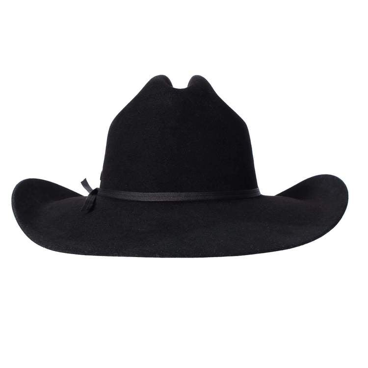 Ringers Western Frontier Hat - Black – Hats By The Hundred