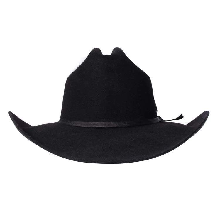 Ringers Western Frontier Hat - Black – Hats By The Hundred