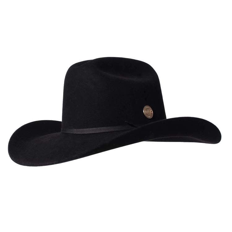 Ringers Western Frontier Hat - Black – Hats By The Hundred