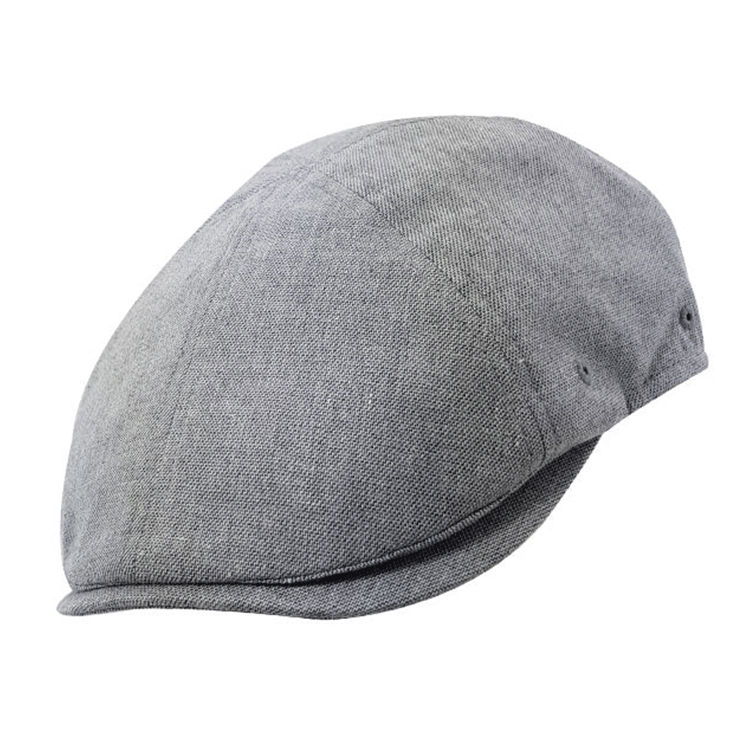 Stanton Casual Linen Ivy Cap - Grey – Hats By The Hundred